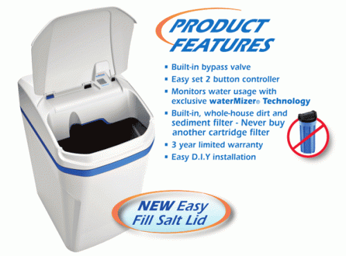 WaterBoss ProPlus 380 Softener – 38,000 Grain Capacity /w Chlorine ...